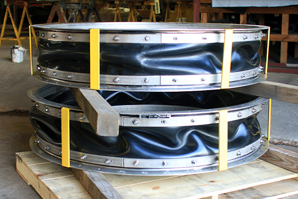 Neoprene Expansion Joints for a Combined Cycle Power Plant | US Bellows