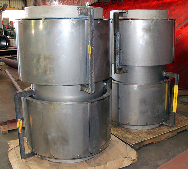 27″ Dia. Universal Expansion Joints Designed for a Wastewater Treatment ...